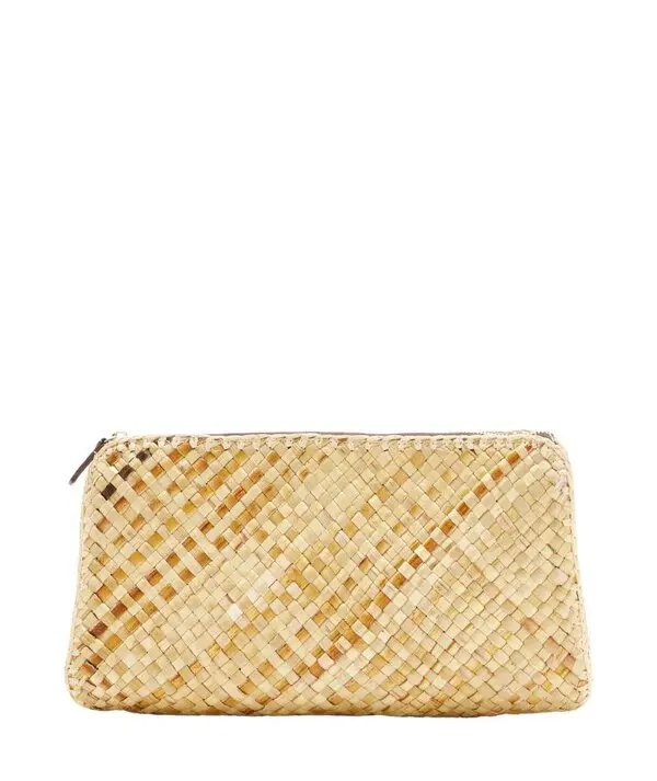 THE ROW Alla Raffia Clutch