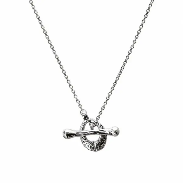 ISKRA Tiny Clasp Necklace - Silver
