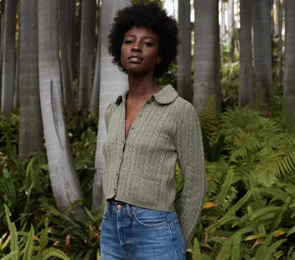 HMD Posey Cardigan Sweater - Fern