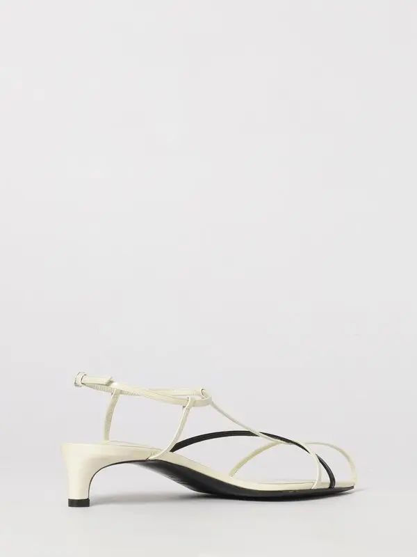 JIL SANDER Strappy Stiletto Heeled Sandals - White