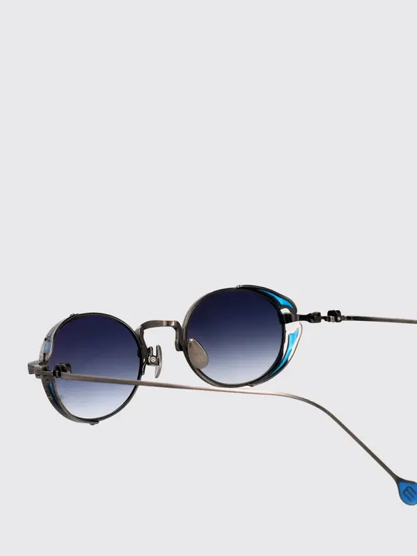 Matsuda Oval Frame Sunglasses - Silver