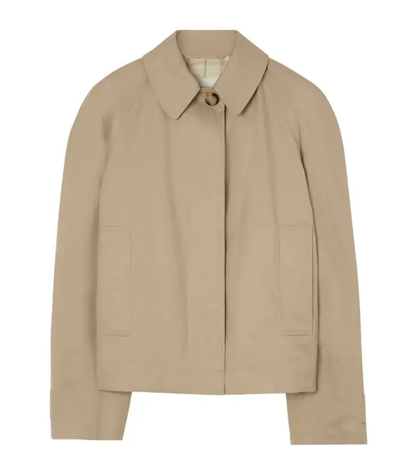 Burberry Tropical Gabardine Jacket - Beige
