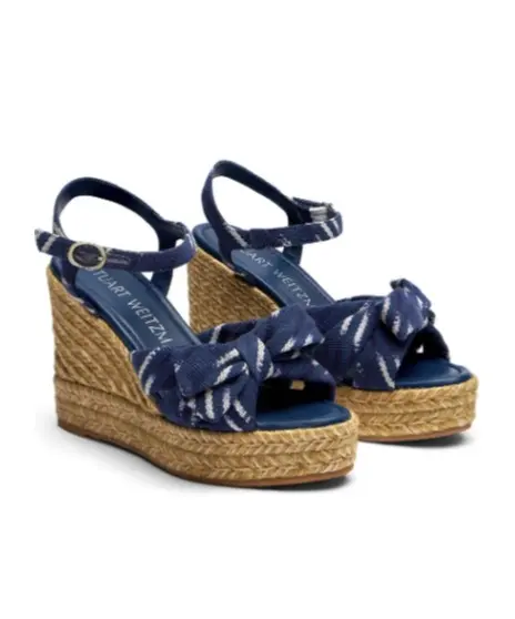 STUART WEITZMAN Sofia 80mm Wedge Espadrilles