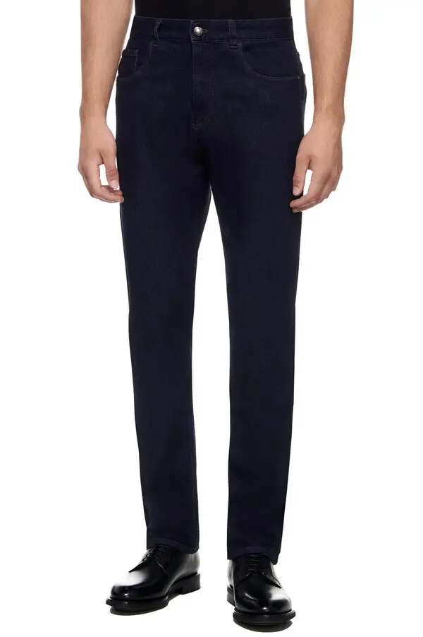 Canali Regular Straight-leg Jeans