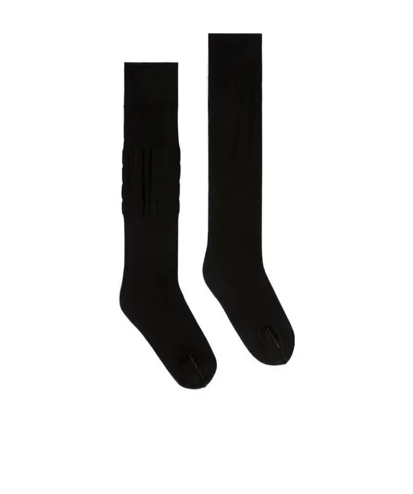 Thom Browne Sheer Knee-high Socks - Black