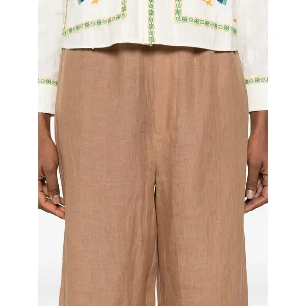BASERANGE Elastic Waist Casual Pants