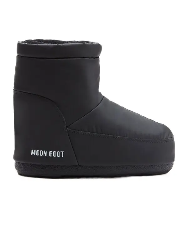 Moon Boot Icon Logo-printed No-lace Boots - Black
