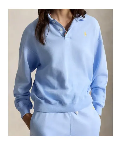 Polo Ralph Lauren Long Sleeve Embroidered Logo Polo Shirt