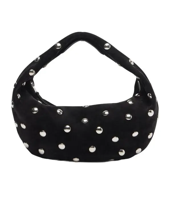 Khaite Olivia Medium Studded Tote Bag - Black