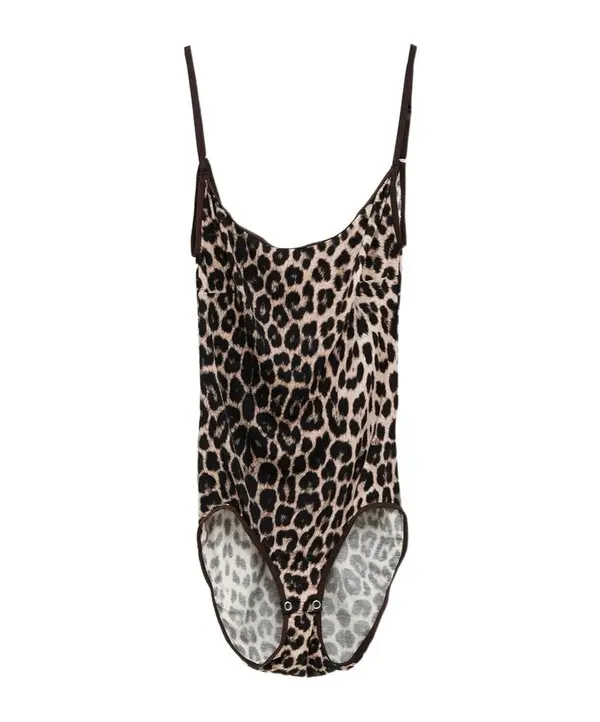 BASERANGE Leopard Print Jumpsuit