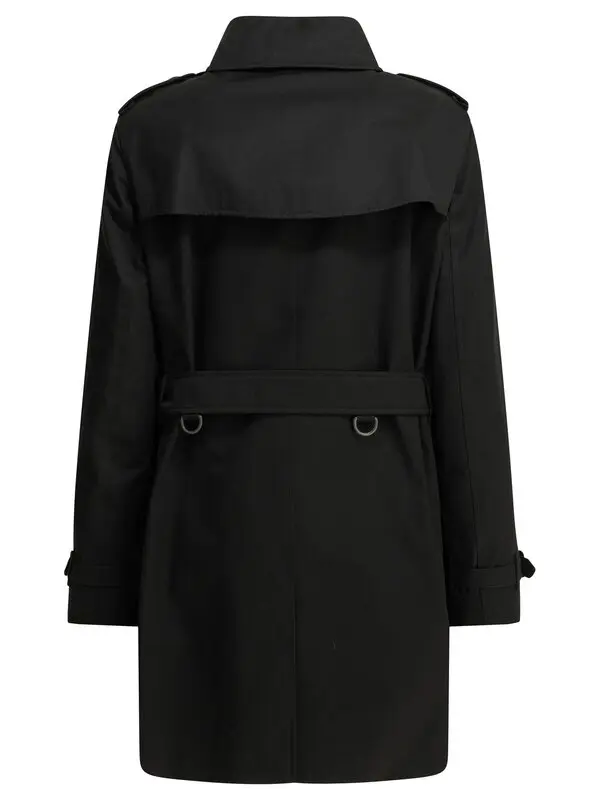 Burberry Double Breasted Belted Trench Coat