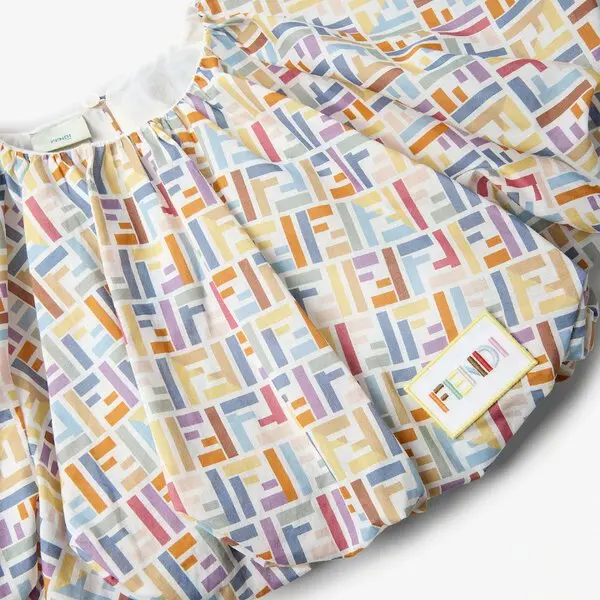 Fendi Muslin Crop Top