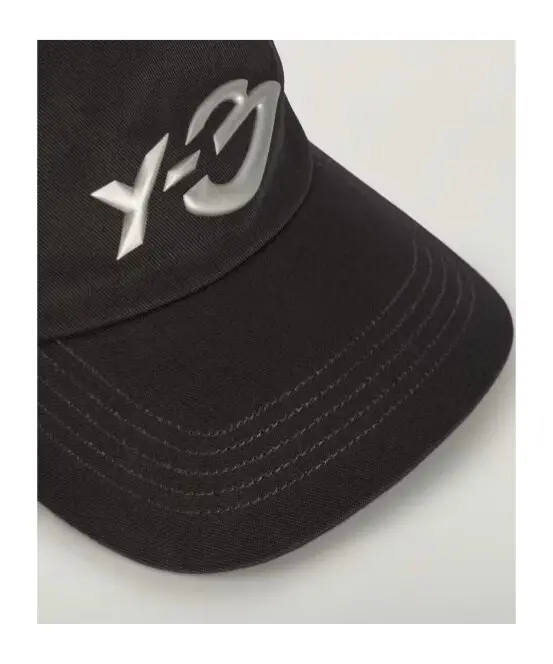 Y3 Logo Embroidered Baseball Hat