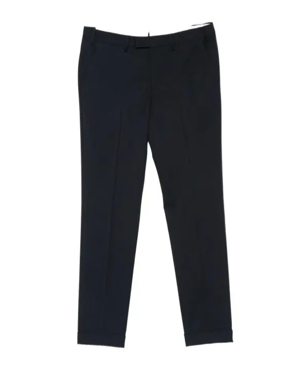 PT TORINO Casual Pants With Belt Loops - Black