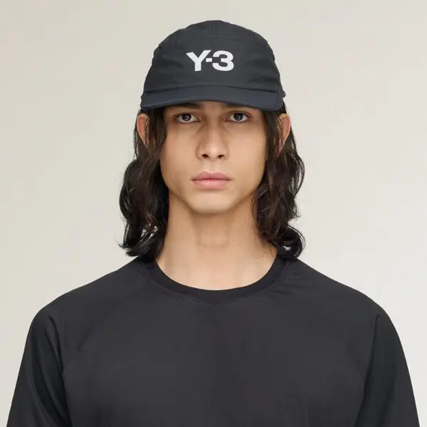 Y3 Logo-print Panelled Baseball Cap