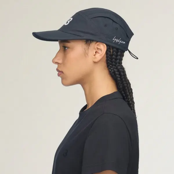 Y3 Logo-print Panelled Baseball Cap