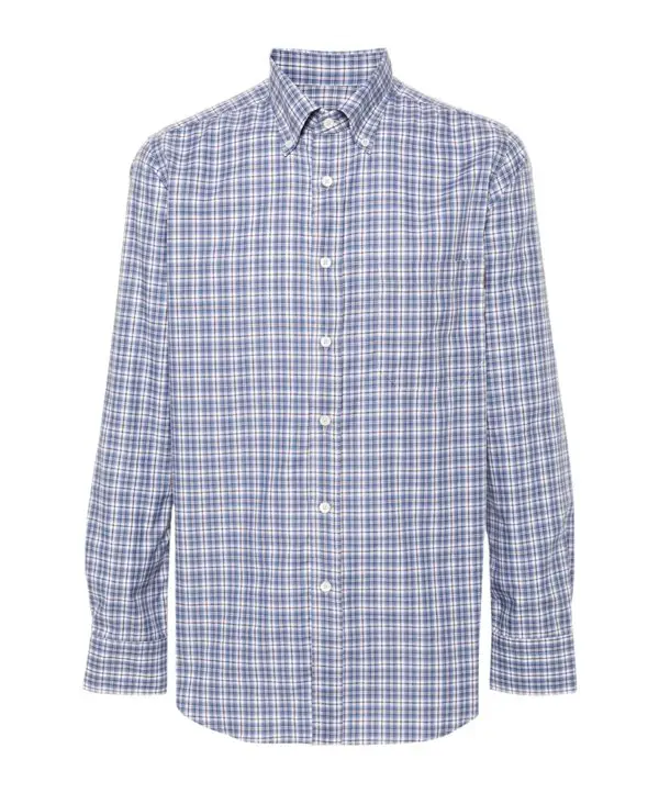 Canali Long Sleeve Shirt - Blue