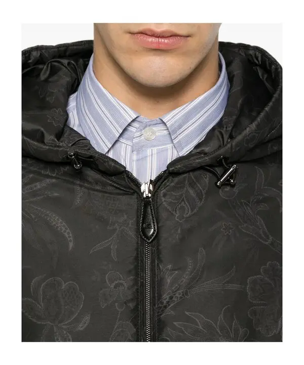 Etro Paisley Print Hooded Jacket