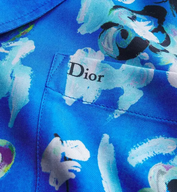 Dior Dioriviera Short-sleeved Shirt - Blue