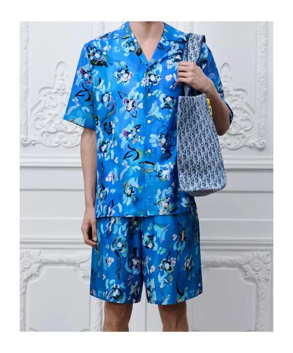 Dior Dioriviera Short-sleeved Shirt - Blue