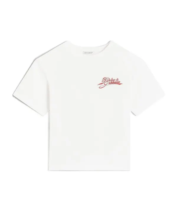 Dolce & Gabbana Jersey T-shirt With Logo