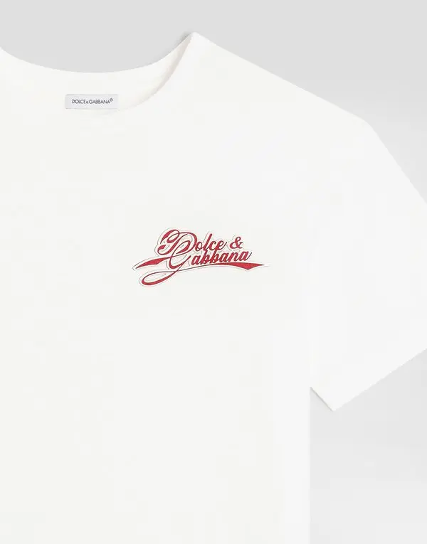 Dolce & Gabbana Jersey T-shirt With Logo