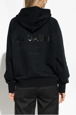 ALLSAINTS Sequin Logo Pullover Sweater