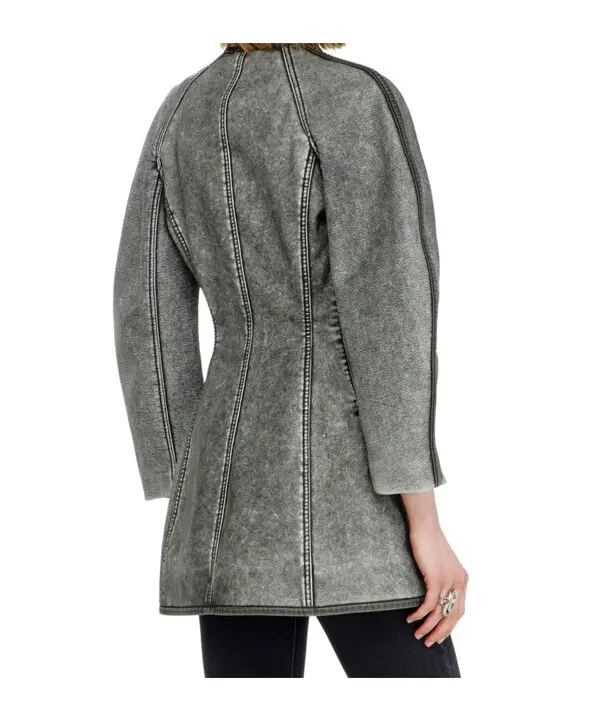 DIESEL® V-neck Cardigan Jacket With Cocoon Sleeves