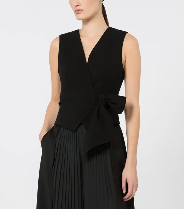 Max Mara Belted Waistcoat