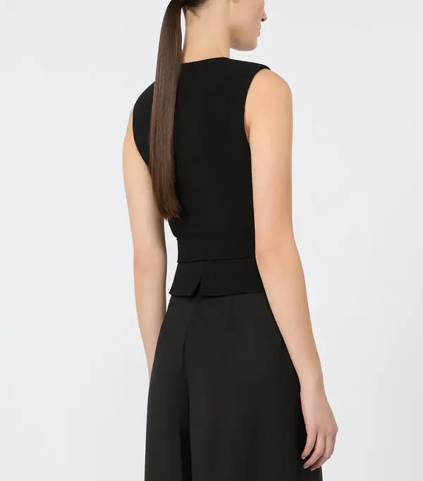 Max Mara Belted Waistcoat