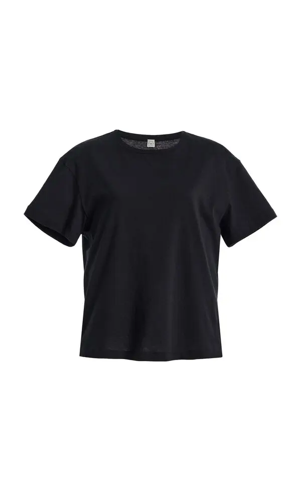 TOTEME Classic Jersey T-shirt - Black