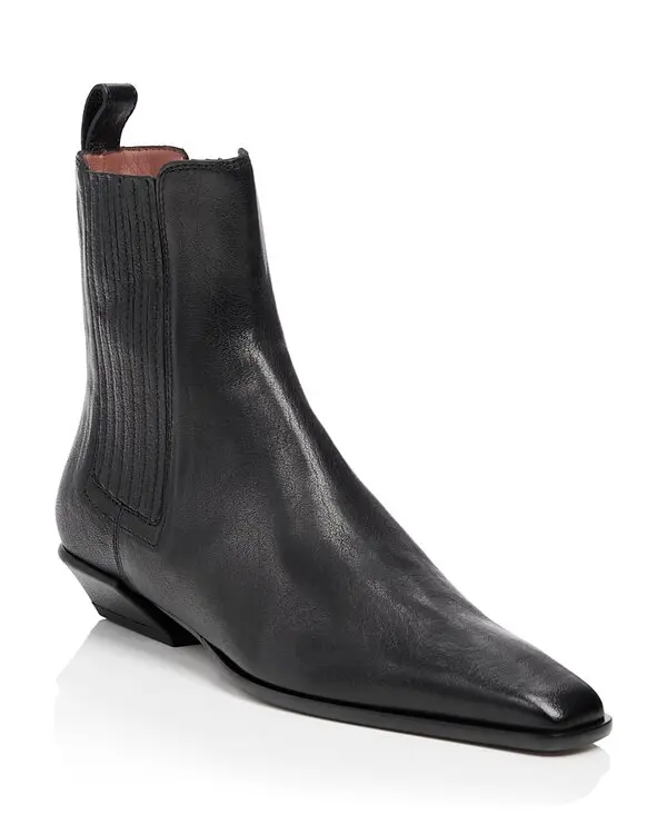 Paris Texas Bettina Ankle Boots - Black