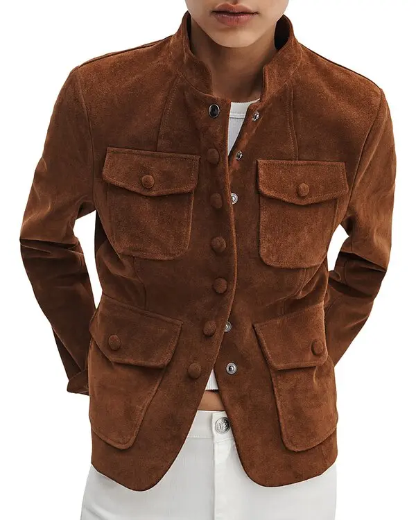 Rag & Bone Mercer Suede Blazer