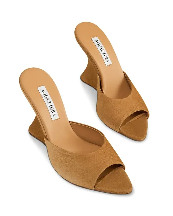 AQUAZZURA Bisous 95 Wedge Sandals