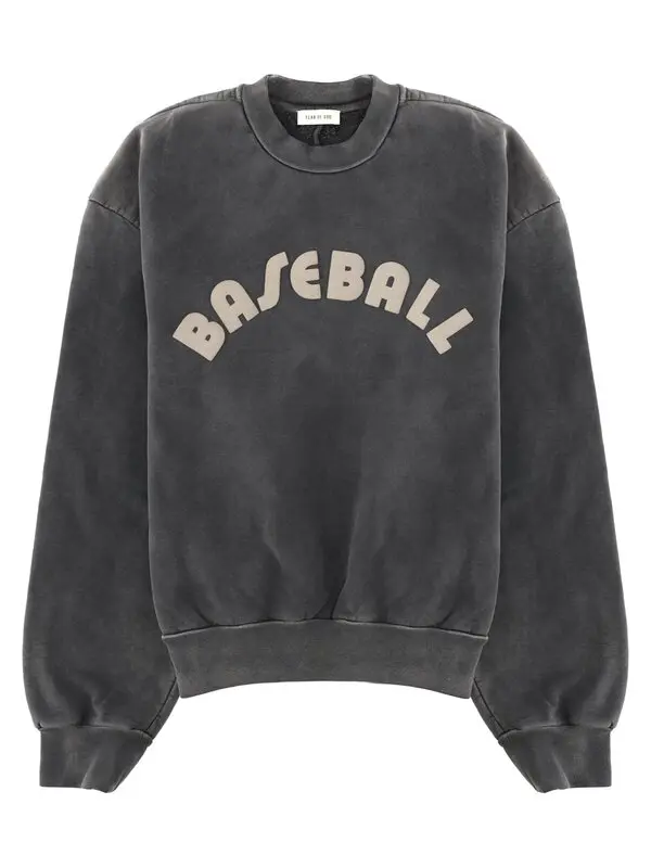 Fear Of God Baseball Sweatshirt - Grey