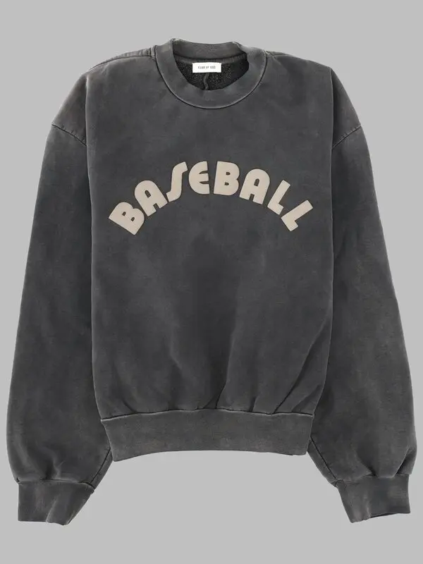 Fear Of God Baseball Sweatshirt - Grey