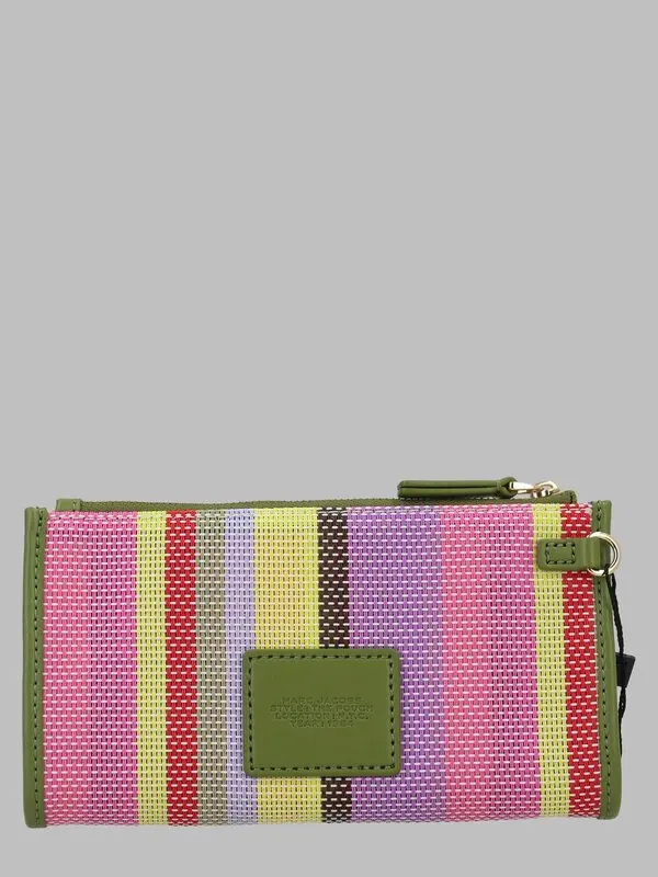Marc Jacobs Pouch In Mesh A Righe