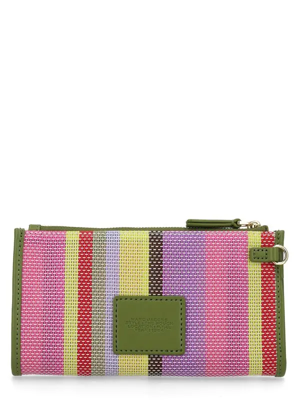 Marc Jacobs Pouch In Mesh A Righe