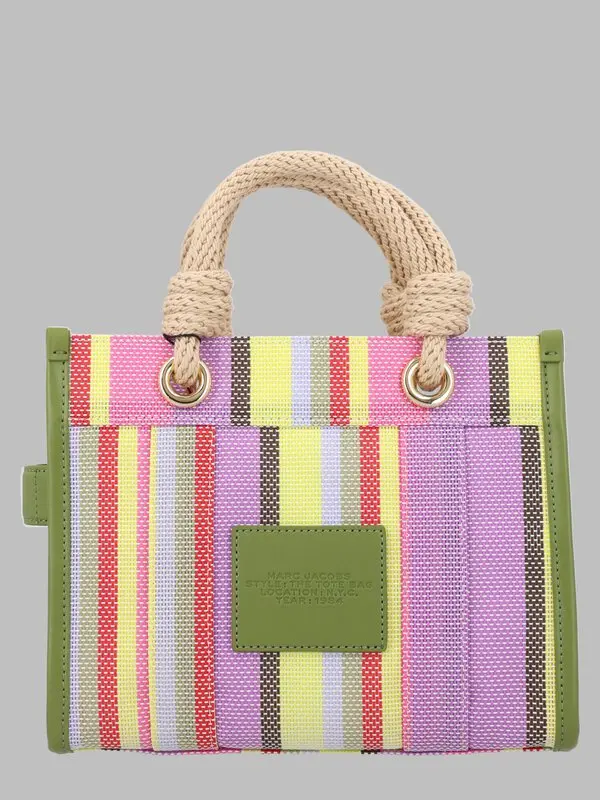 Marc Jacobs Borsa Tote Small A Righe