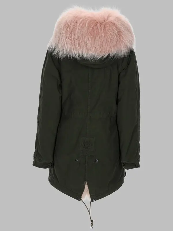 Mr & Mrs Italy Giacca Parka Con Pelliccia