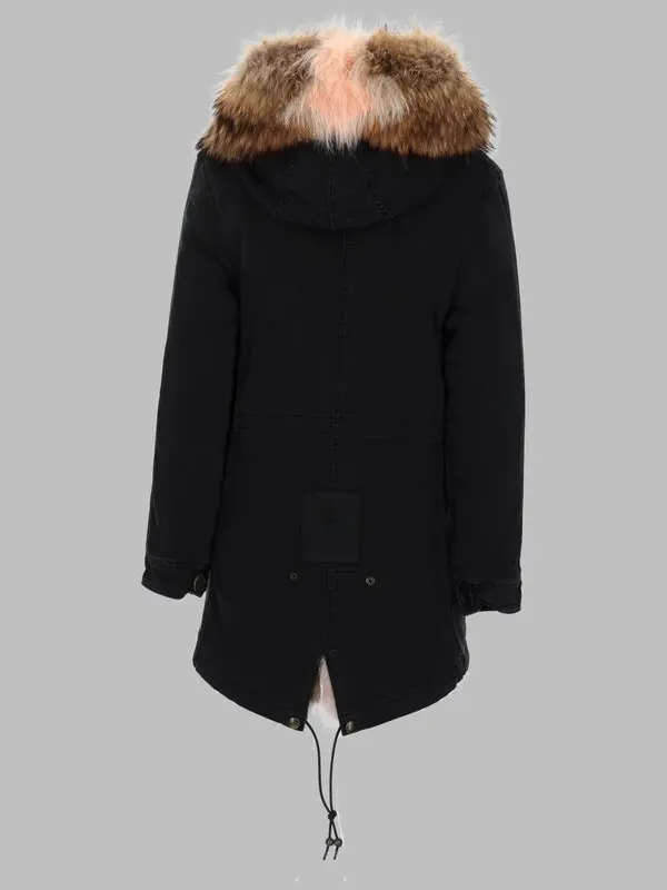 Mr & Mrs Italy Giacca Parka Con Pelliccia