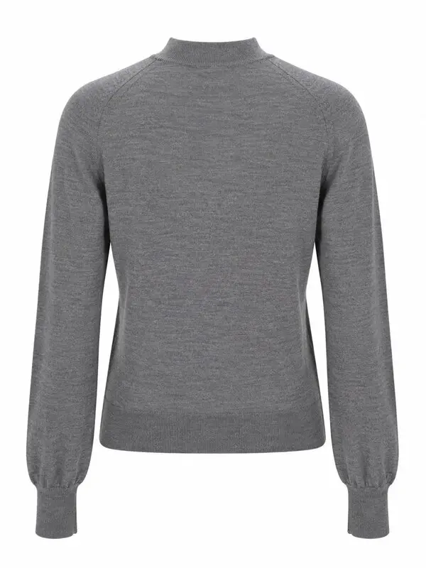AMI Paris Maglia Con Logo Knit Top