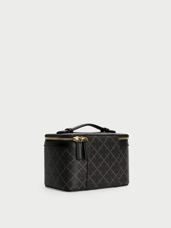 BY MALENE BIRGER Bae Beauty Small Cosmetics Case - Dark Chokolate