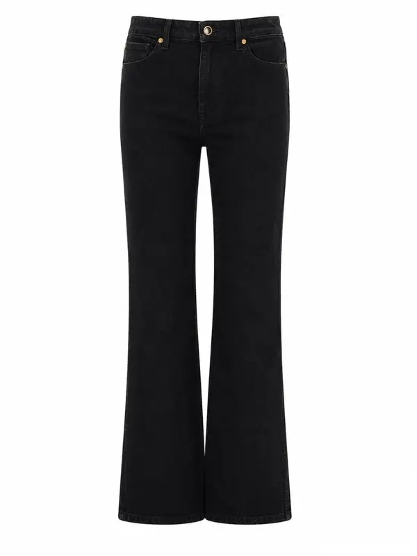 Khaite Classic High-waisted Jeans - Black