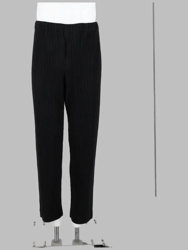 Issey Miyake Pleated Polyester Trousers - Multicolour