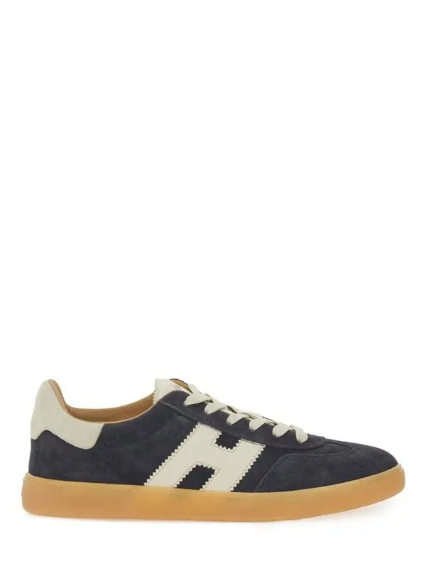 Hogan H" Logo Sneakers - Blue