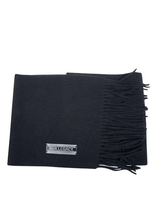 Our Legacy Estate Scarf For - Nero