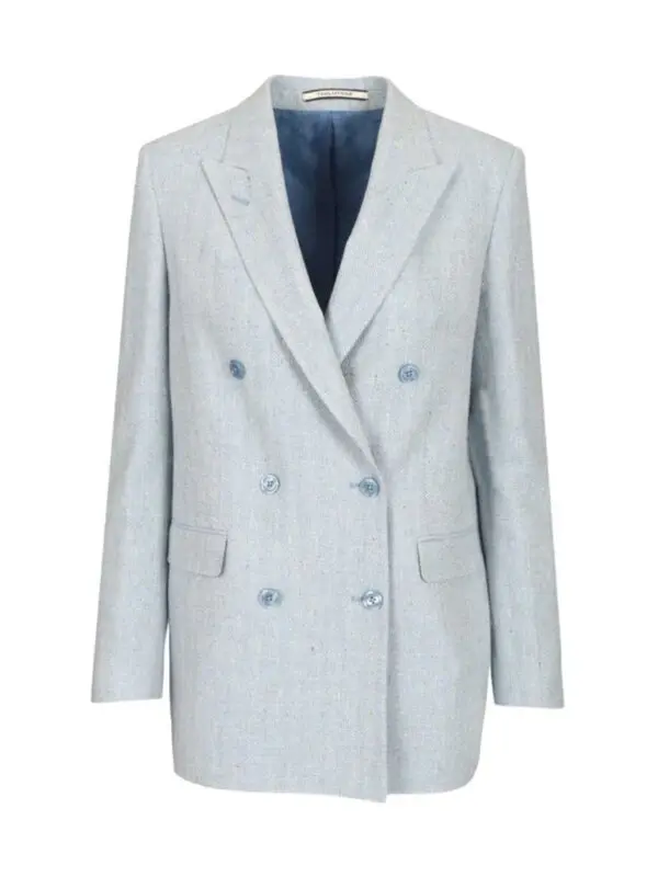 Tagliatore Double-breasted Jacket With Buttoned Cuffs