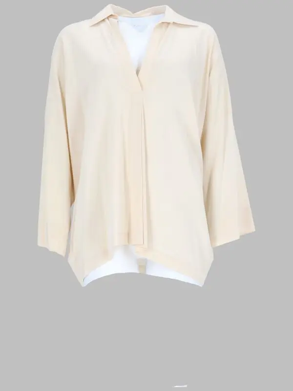 Vince Silk Blouse - Ivory