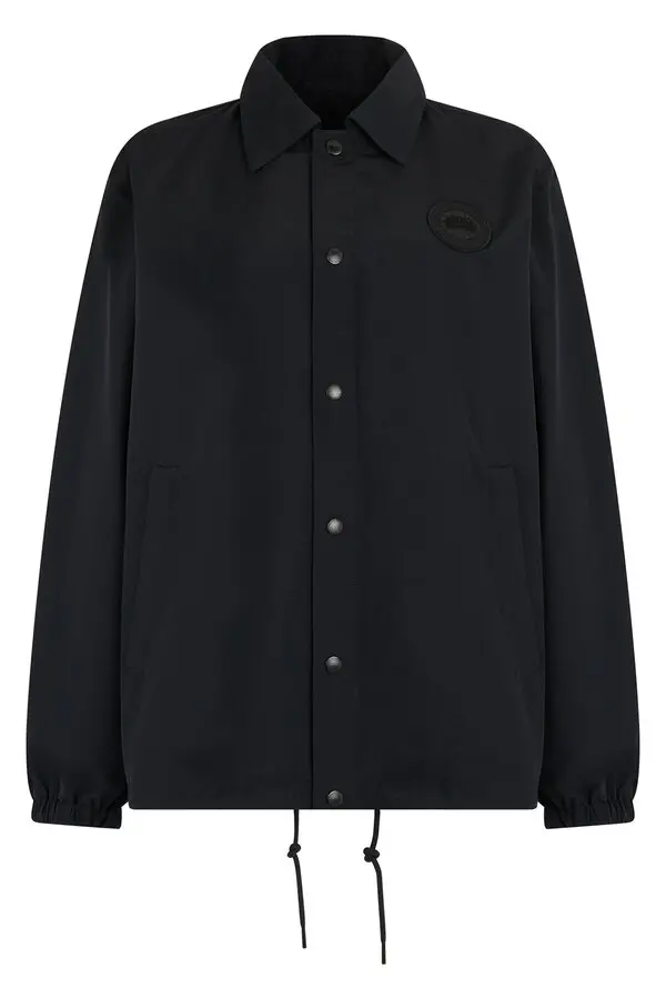 Canada Goose Sporty Windbreaker With Adjustable Fit - Black